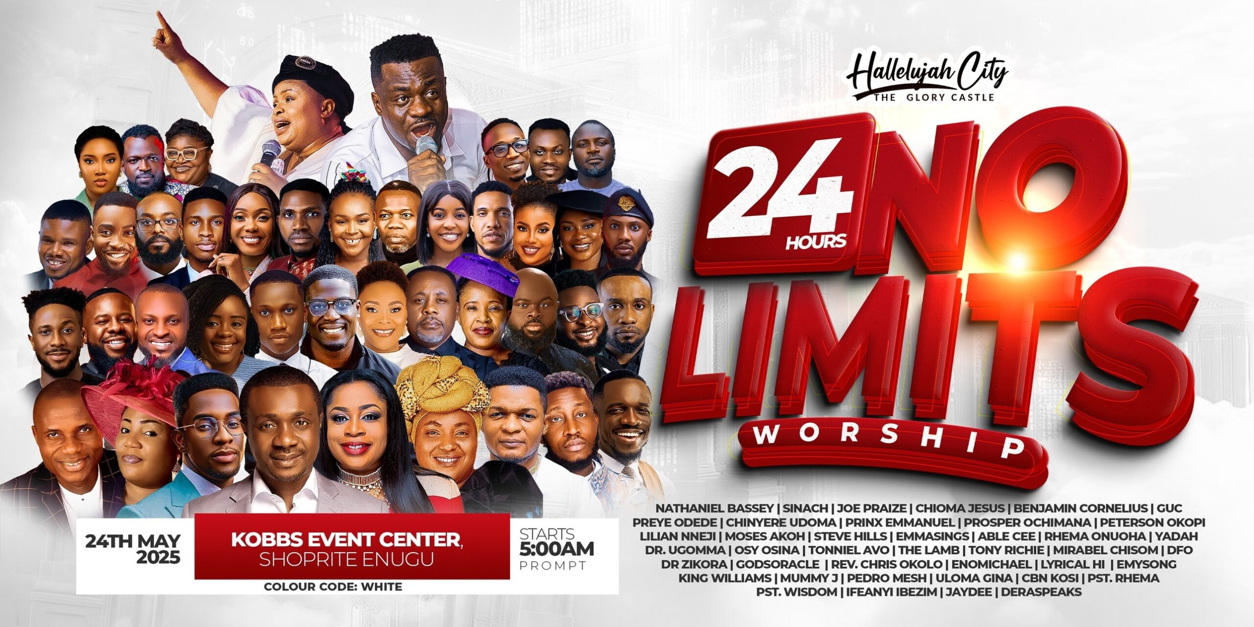 No Limits Worship 2025 – Join Sinach & Mr M in Enugu - Proudly Gospel